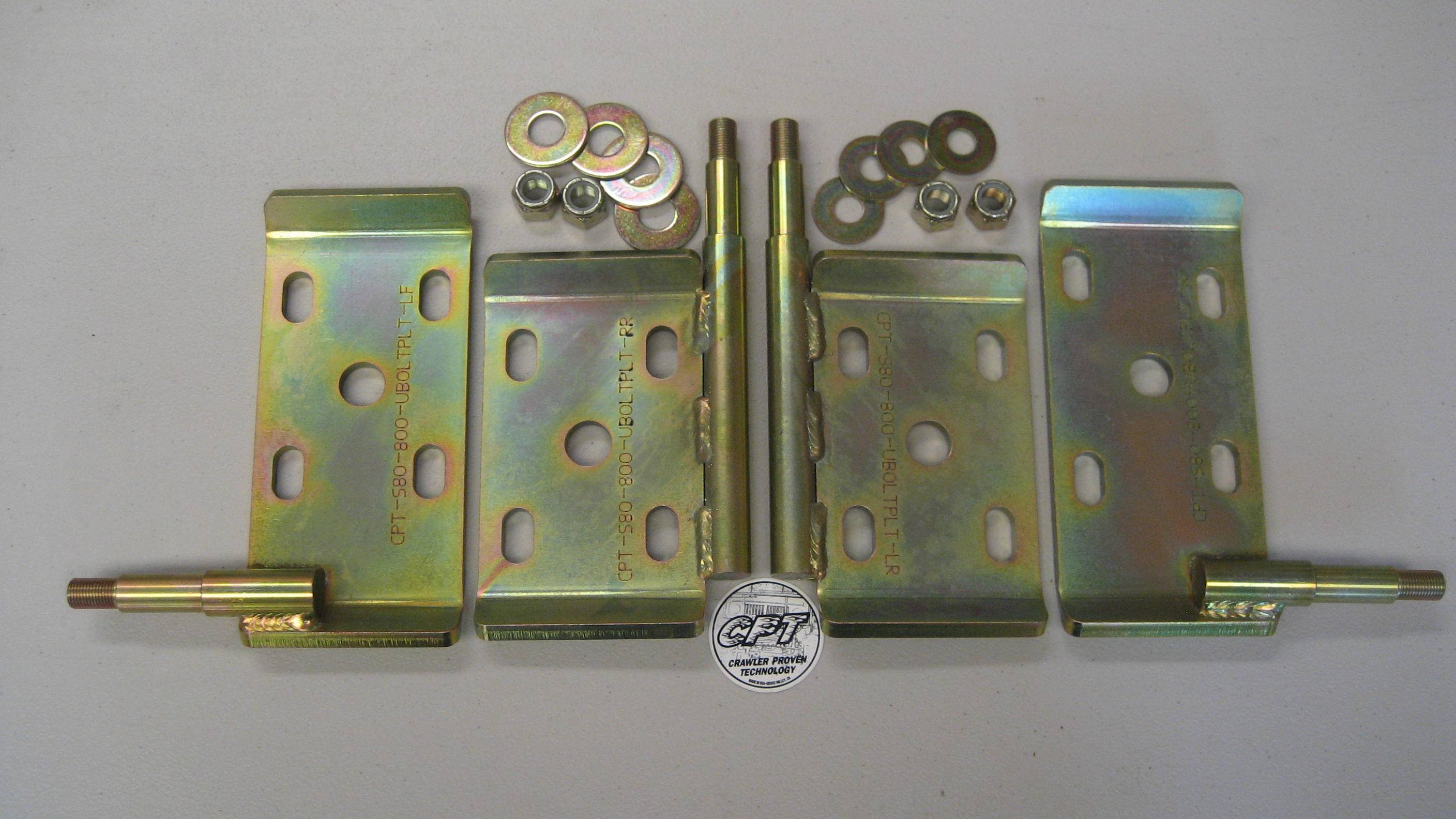 Shop CPT: CPT Ubolt Plate Set for 1961-71 Scout 80, 800, 800A, 800B ...
