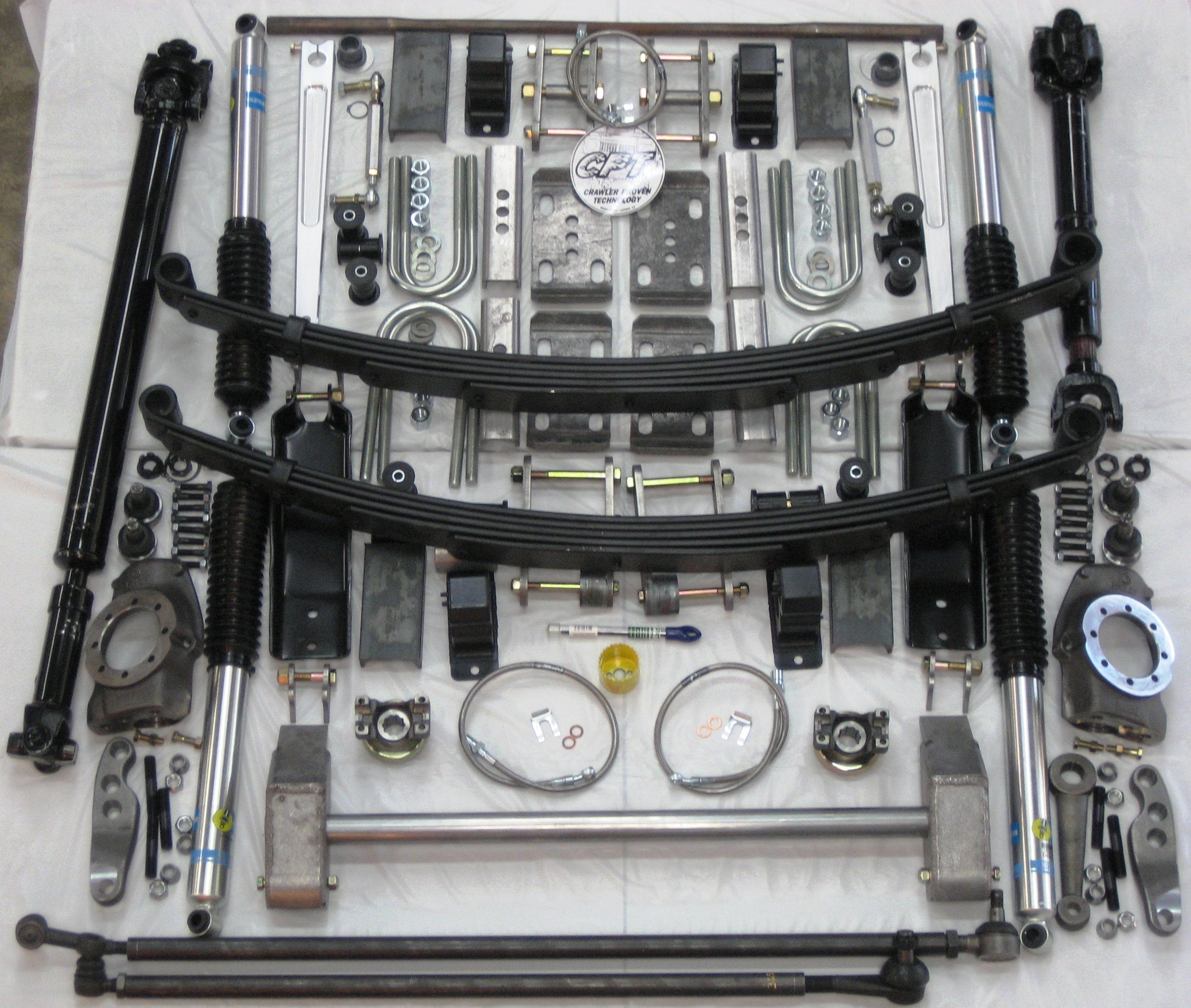 Shop CPT: CPT Deluxe SOA Spring Over Axle Parts Assortment w/ Front ...